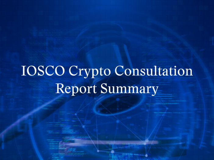 IOSCO Crypto Consultation Report Summary - sFOX